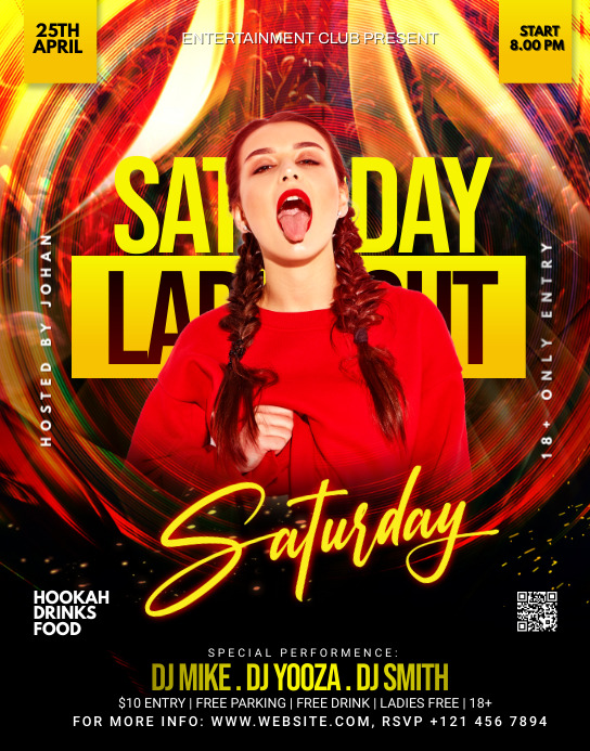 Night club Party ad social media ad Template | PosterMyWall
