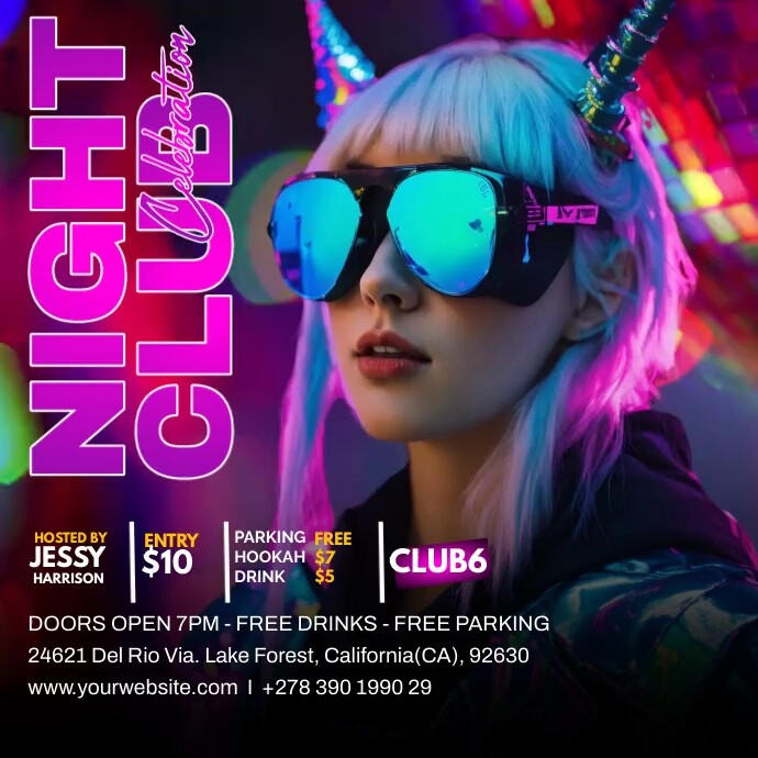 Copy of Night Club Party Ads | PosterMyWall