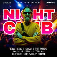 Night Club Party Ads Template | PosterMyWall