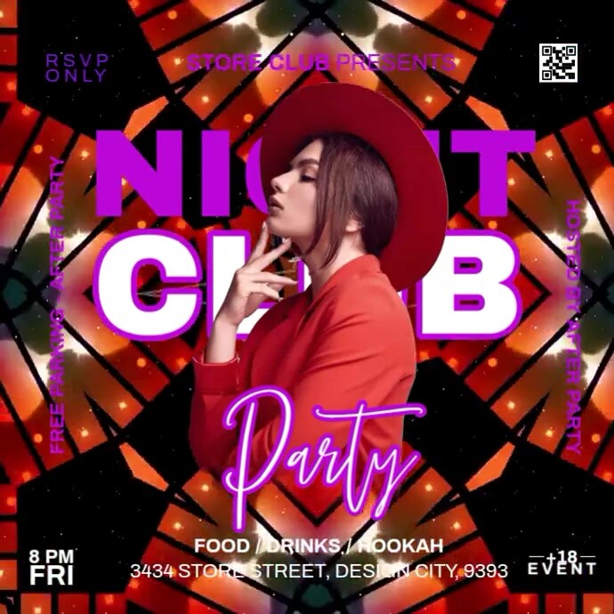 Copy of Night Club Party Ads | PosterMyWall