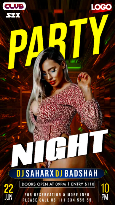 night club party ads Template | PosterMyWall