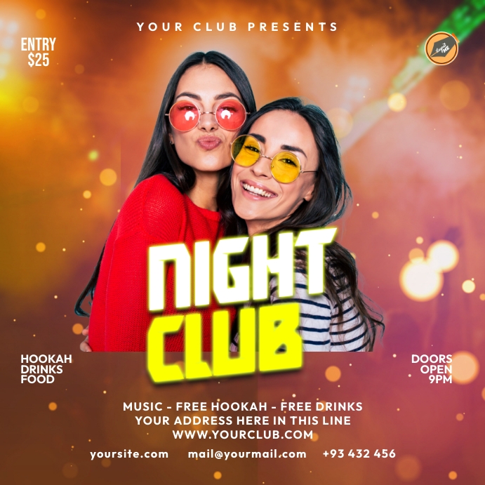 Copy of Night Club Party Ads | PosterMyWall