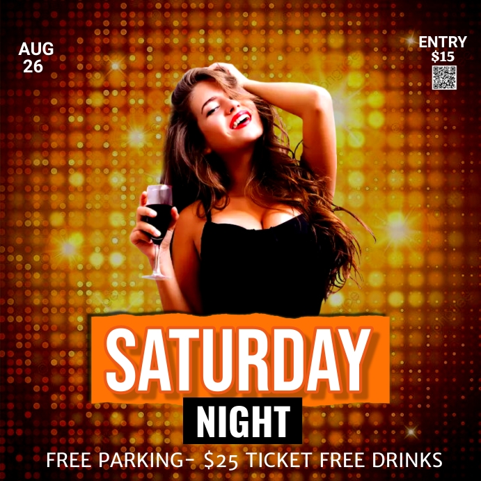 NIGHT CLUB PARTY Template | PosterMyWall