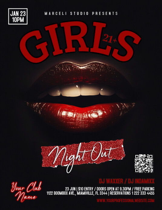 Night Club Party Flyer Template | PosterMyWall