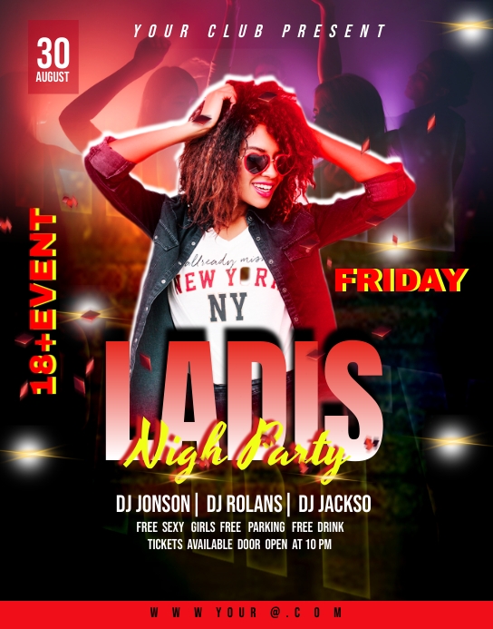 night club party poster wallpaper Template | PosterMyWall