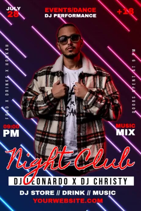 Copy of Night Club Party Video Ads | PosterMyWall