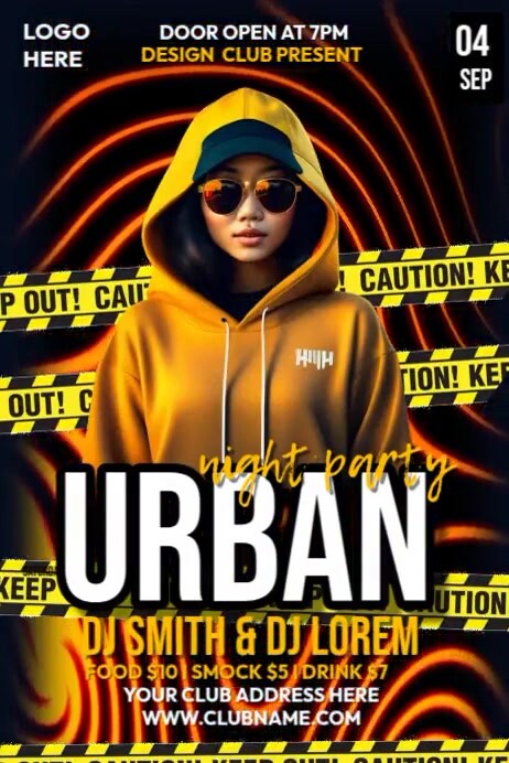 Night Club Party Video Template | PosterMyWall