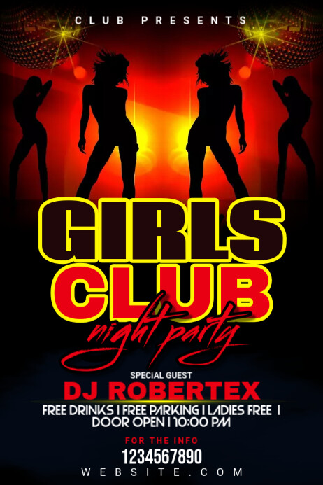 Night Club Poster Template | PosterMyWall