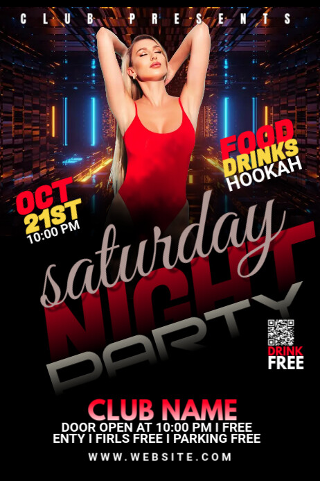 Copy of Night Club Poster | PosterMyWall