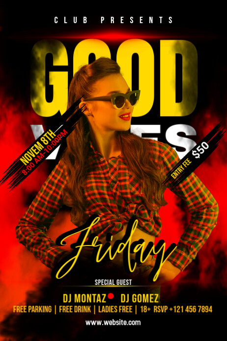 Copy of Night Club Poster design | PosterMyWall