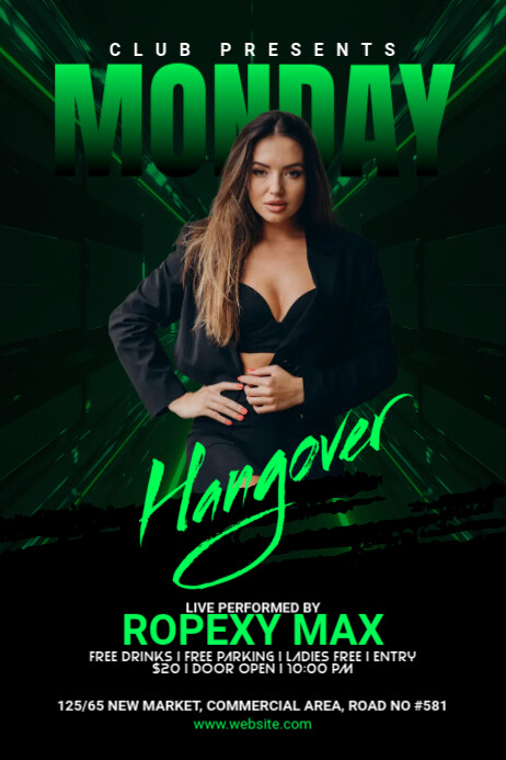 Night Club Poster Template | PosterMyWall