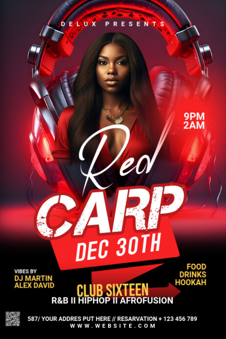 Plantilla de Night Club Poster | PosterMyWall