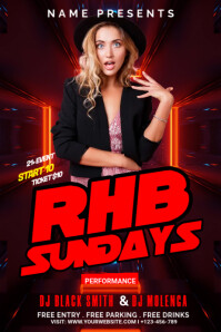 Night Club Poster Template | PosterMyWall