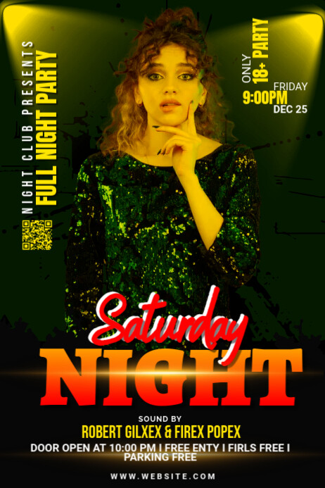 Copy of Night Club Poster | PosterMyWall