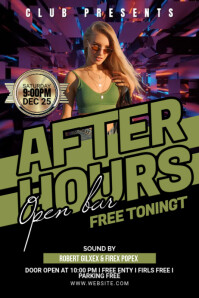Night Club Poster Template | PosterMyWall