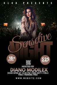 Night Club Poster Template | PosterMyWall