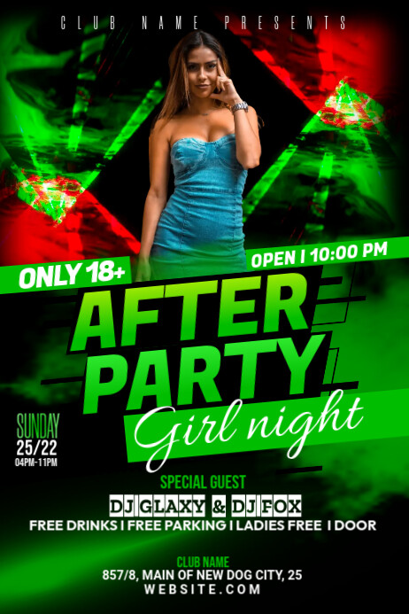 Night Club Poster Template | PosterMyWall