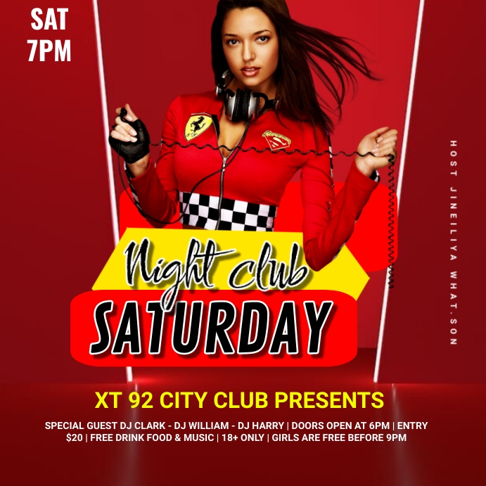 Plantilla de Night club poster party | PosterMyWall