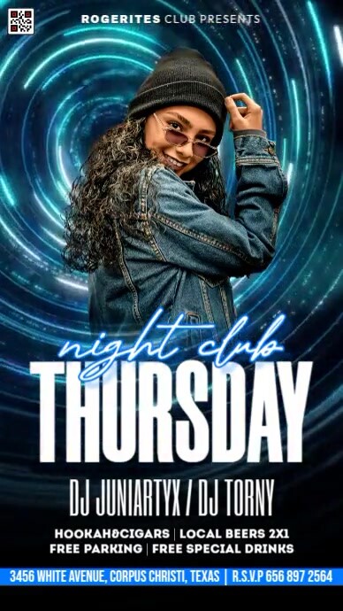 Copy of Night Club Thursday | PosterMyWall