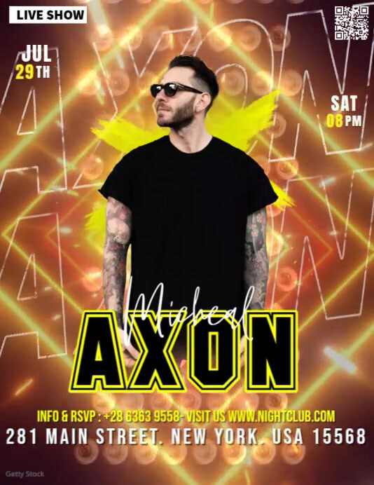 Night Club Video Template | PosterMyWall