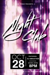 Night Club Poster Template | PosterMyWall