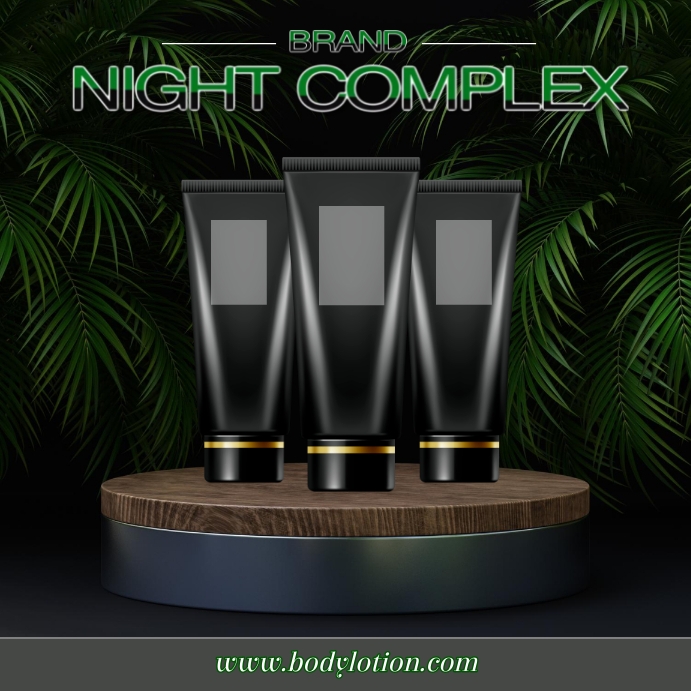 Night complex beauty cream sale ad template | PosterMyWall