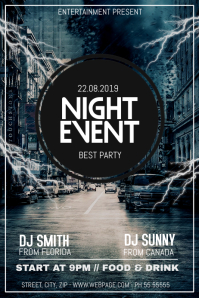 Event party flyer template | PosterMyWall