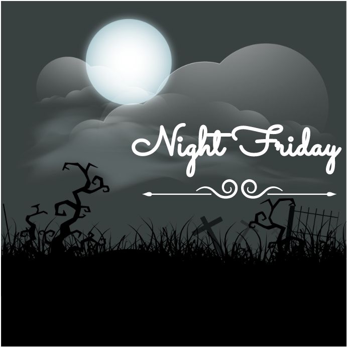 Night Friday Template | PosterMyWall