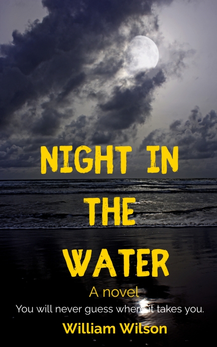 Night In The Water Kindle Cover Template | PosterMyWall