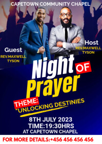 worship night flyer design Template | PosterMyWall