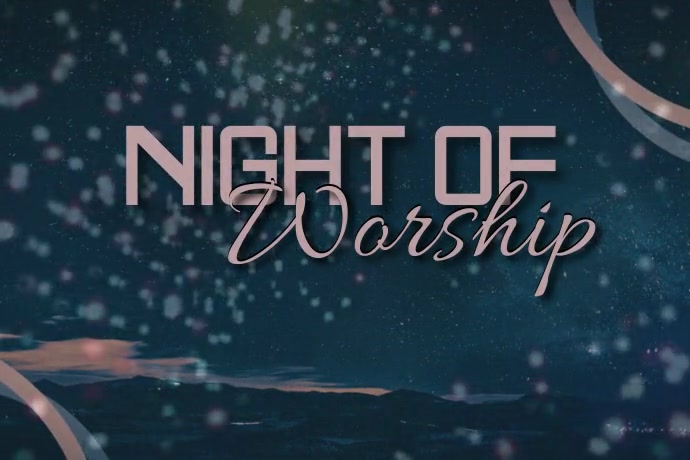 night of worship Template | PosterMyWall
