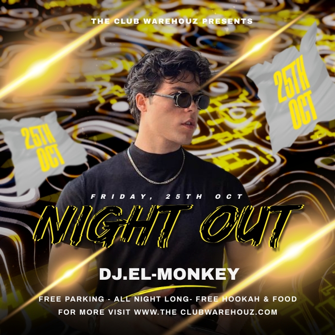 Night Out Template | PosterMyWall