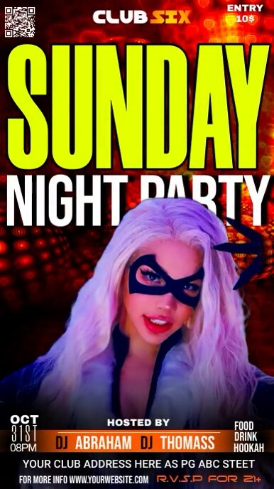 night party ad Template | PosterMyWall
