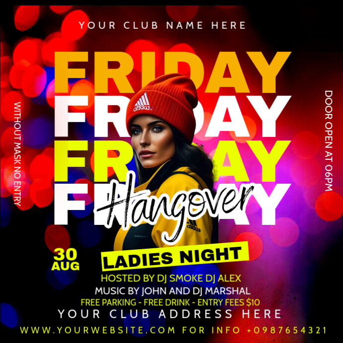 night party ad Template | PosterMyWall