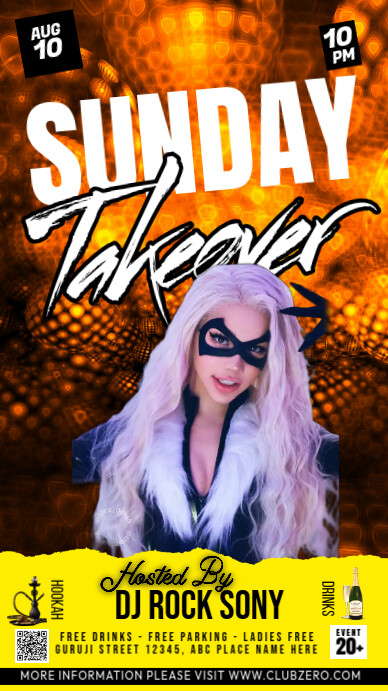 night party ad design Template | PosterMyWall