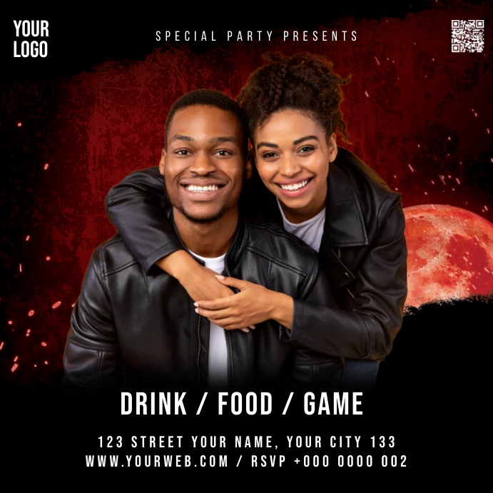 Night Party Ads Template | PosterMyWall