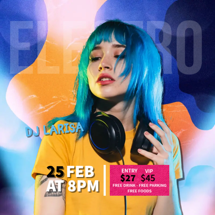 Modèle Annonces pour Les Soirées Nocturnes | PosterMyWall