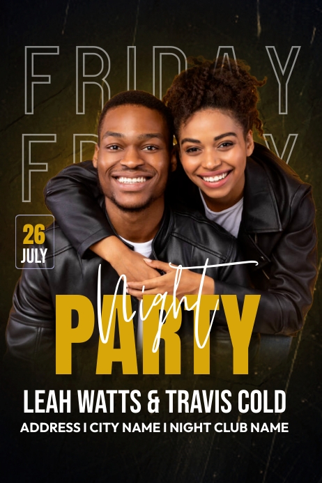 Copy of Night Party Ads | PosterMyWall