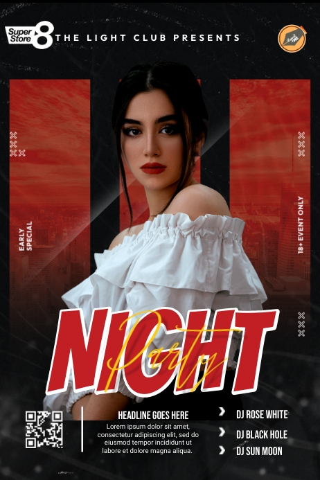 Copy of Night Party Ads Poster | PosterMyWall