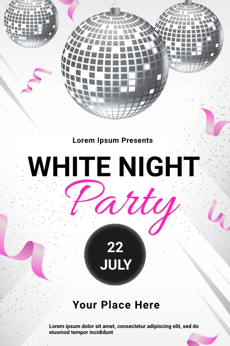 NIGHT PARTY BANNER TEMPLATE | PosterMyWall
