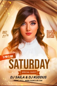 NIGHT PARTY BANNER TEMPLATE | PosterMyWall