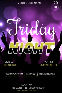 Club Party banner Template | PosterMyWall