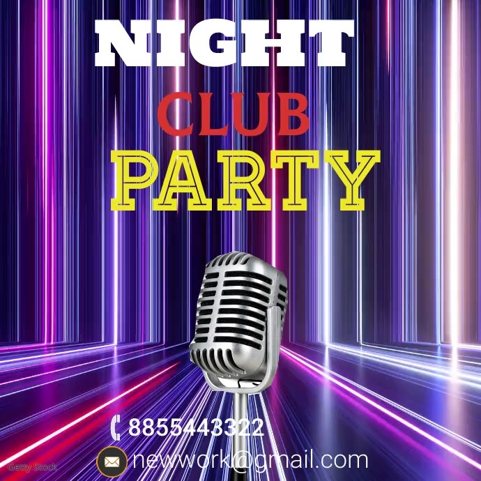 Night party club Template | PosterMyWall
