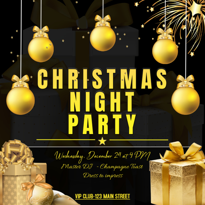 Night Party Template | PosterMyWall