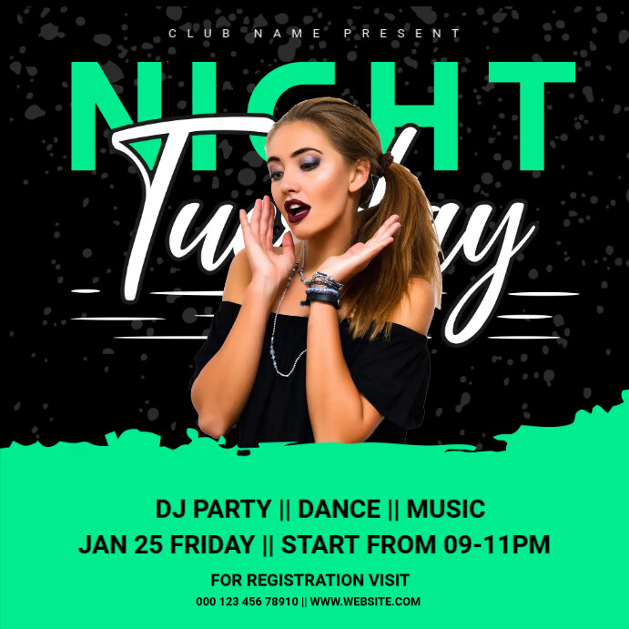 Night party Template | PosterMyWall