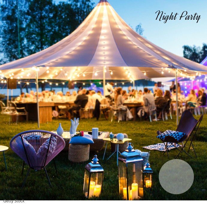 Night party Template | PosterMyWall