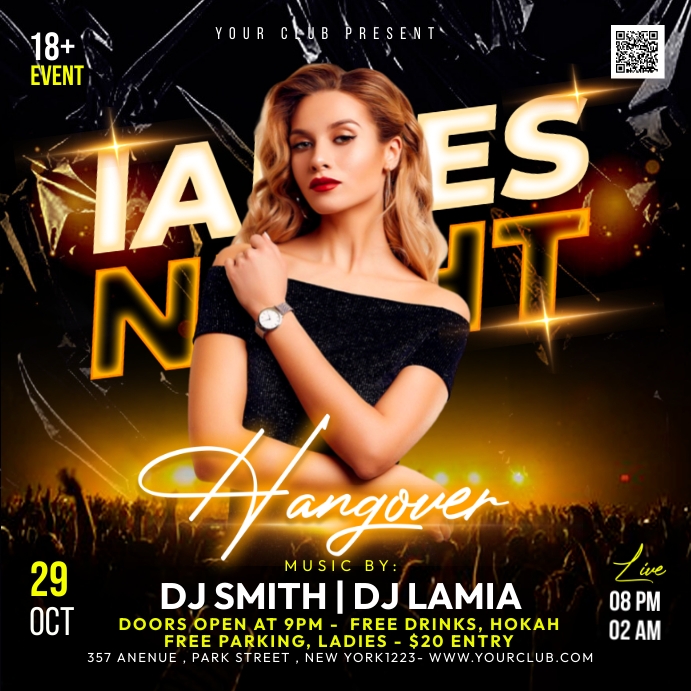 Night Party Template | PosterMyWall