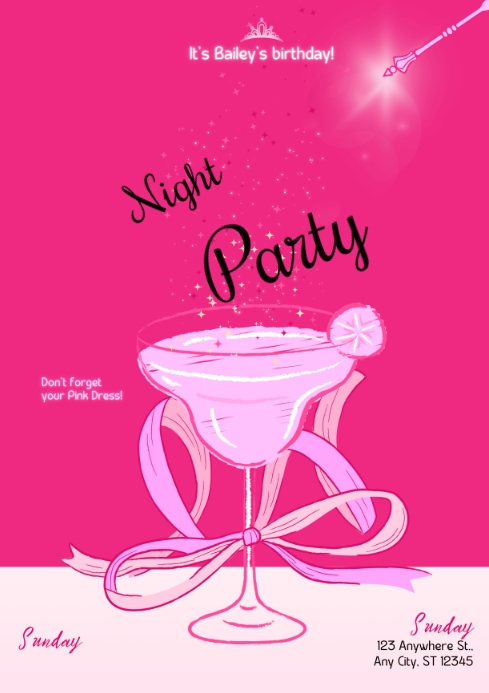 Night party Template | PosterMyWall