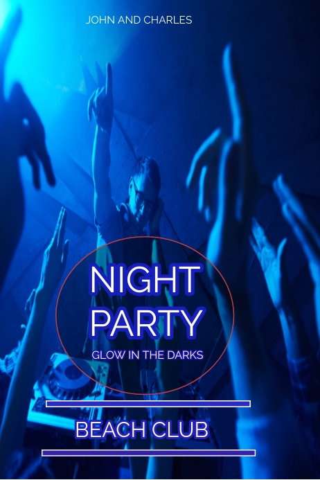 Night party Template | PosterMyWall
