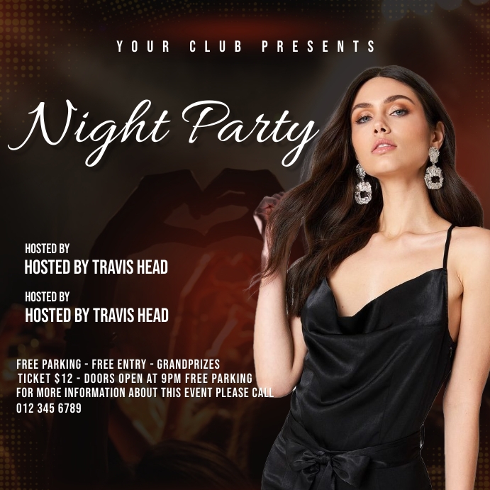 Night Party Template | PosterMyWall